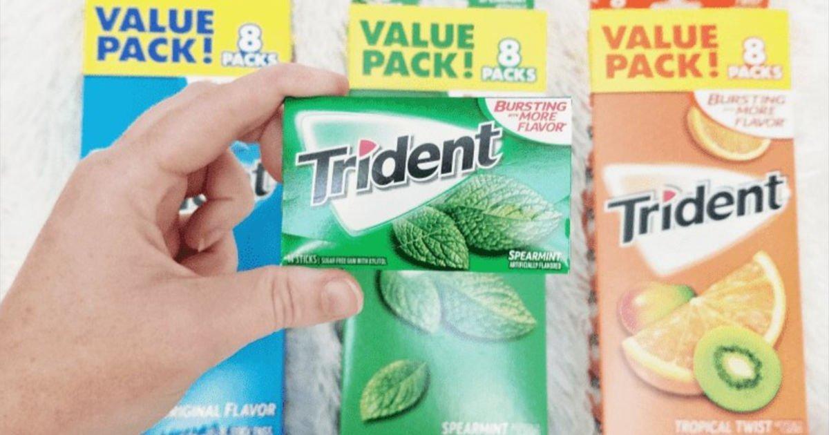 Trident: жевательная резинка №1 в США | Бандеролька