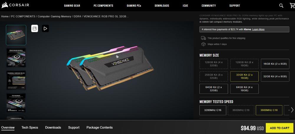 Где купить геймерские компоненты Corsair | Бандеролька