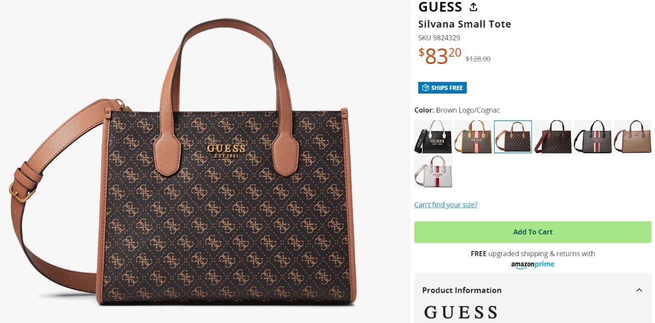Где купить модные сумки Guess | Бандеролька